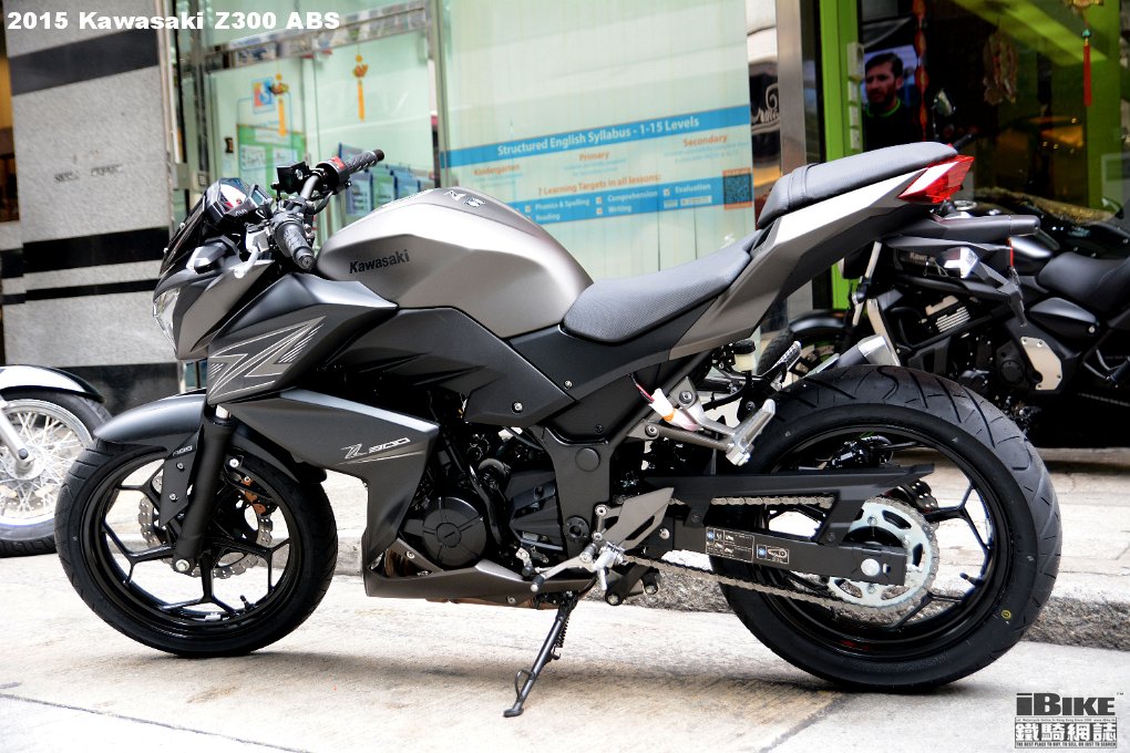 2015 Kawasaki Z300 ABS - Black